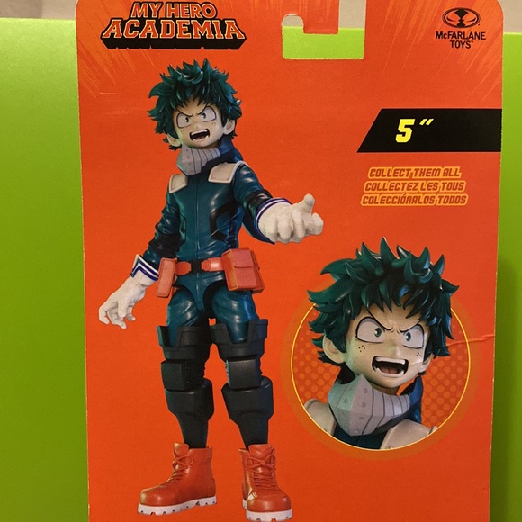 McFarlane Toys | Toys | Unopened Mcfarlane Toys Posable Izuku Midoriya Figure From Mha ...